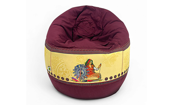 Shop Handmade Sindh Culture Inspired Bean Bags Online – Relaxsit
